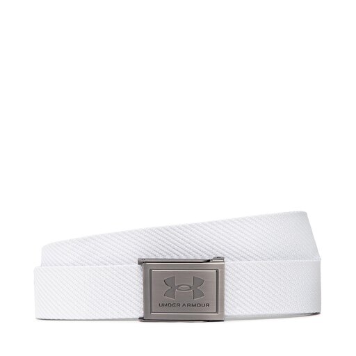 Pasek Męski Under Armour Reversible Webbing Belt Biały eobuwie pl