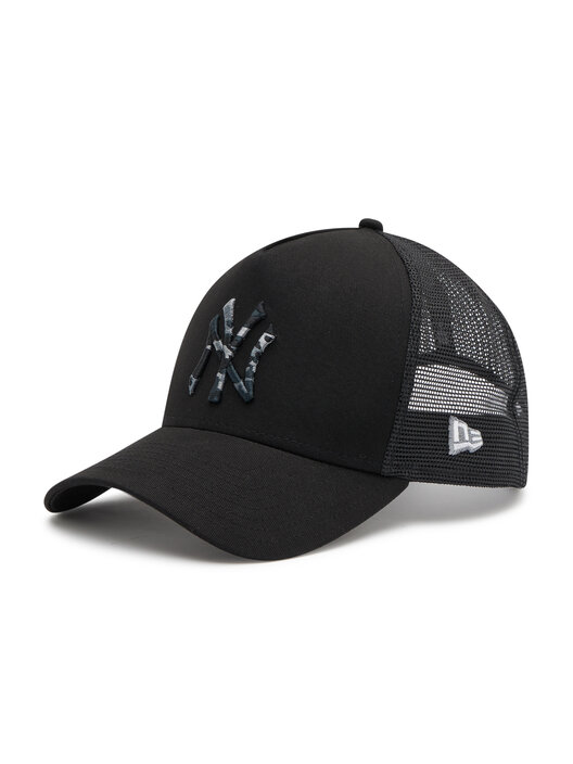 Gorra Con Visera New Era Camo Infill Trucker Negro Zapatos Es