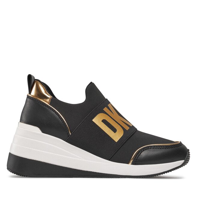 Sneakersy DKNY Kamryn K2371688 Blk Gold BGD Eobuwie Pl