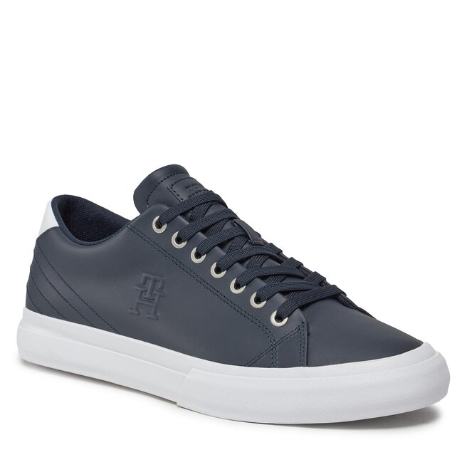 Sneakers Tommy Hilfiger Th Hi Vulc Street Low Lth Ess FM0FM04896 Blau