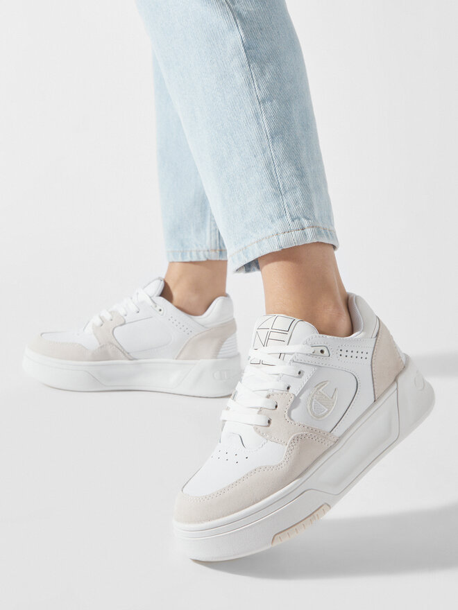 Sneakersy Champion Z80 Platform Sl Low Cut Shoe S11597 WW001 Bílá