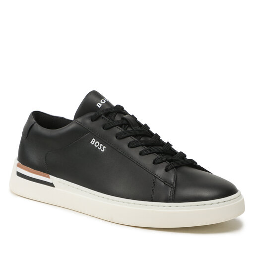 Сникърси Boss Clint 50493242 10249945 01 Черен | obuvki.bg