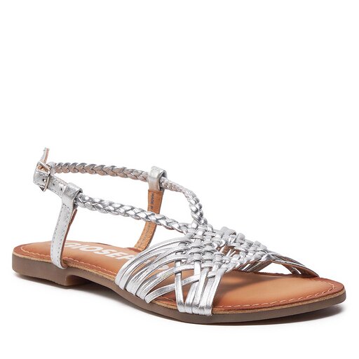 Sandale Gioseppo Aidone 71745-P Silver | epantofi.ro