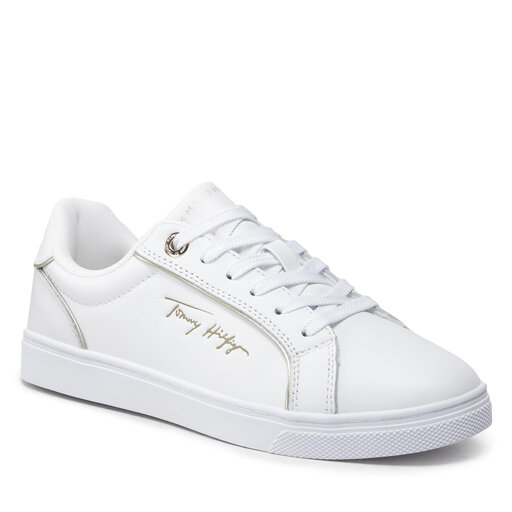 Αθλητικά Tommy Hilfiger Signature Piping Sneaker FW0FW06869 Λευκό ...