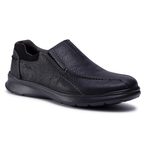 Halbschuhe Clarks Cotrell Step 261196157 Black Oily Leather | eschuhe.de