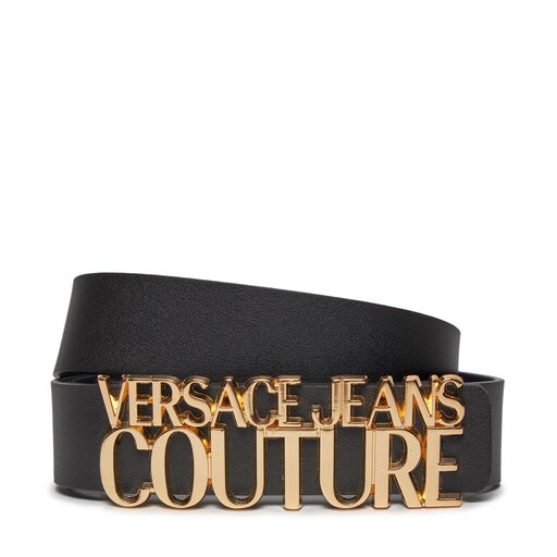 Pasek Damski Versace Jeans Couture 75VA6F09 Czarny | eobuwie.com.pl