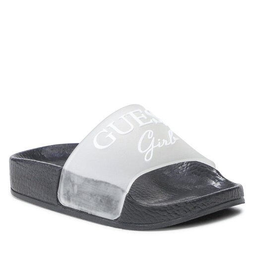 Șlapi Guess Dina FT6DIN ELE19 BLACK | epantofi.ro