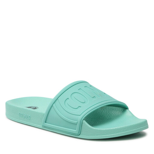 Klapki Colmar Slipper Logo 142 Sea Green | eobuwie.com.pl