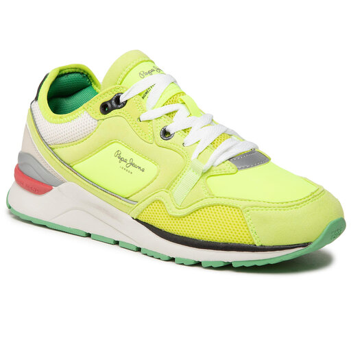 Zapatillas Pepe Jeans X20 Tech Neon PMS30747 Amarillo | zapatos.es