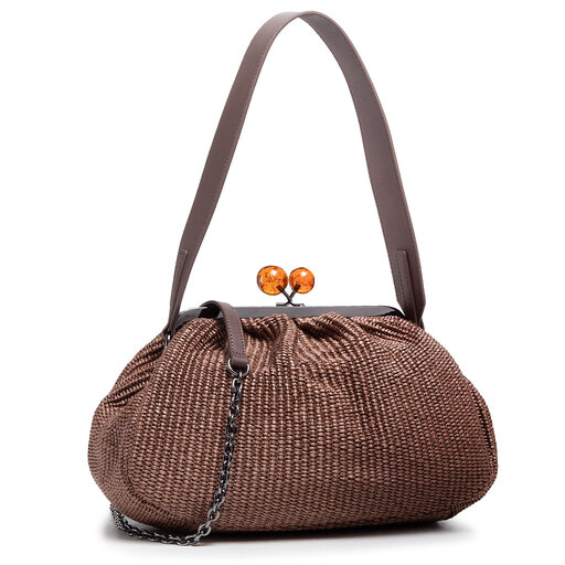 Handtasche Weekend Max Mara Livia 55110614600 Braun | eschuhe.de