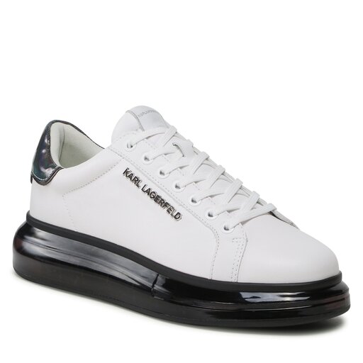 Sneakers KARL LAGERFELD KL52625 White Lthr w/Black | eschuhe.de