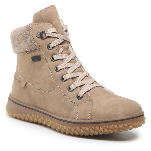 Botine Rieker Z4246-65 Bej | epantofi.ro
