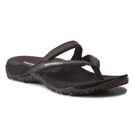 Japonki Merrell Terran Ari Post J94044 Czarny | eobuwie.com.pl