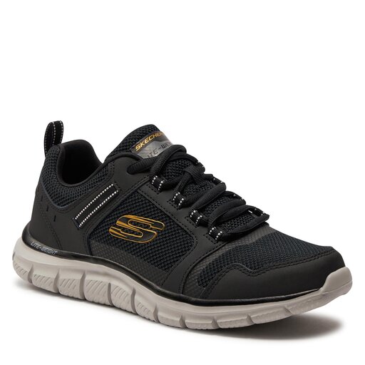 Pantofi Skechers Knockhill 232001/BKGD Black/Gold | epantofi.ro