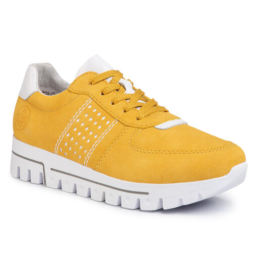Sneakers Rieker L2820-68 Giallo | escarpe.it