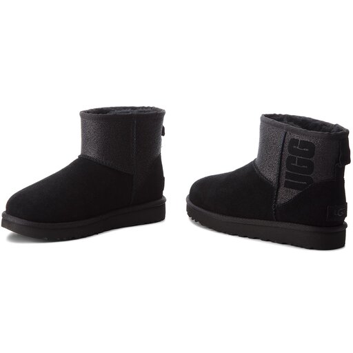 Bottes de neige Ugg W Classic Mini 1098452 Noir chaussures