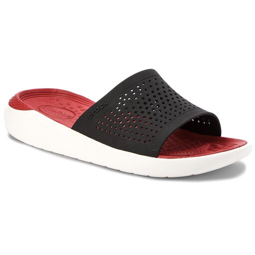 Klapki Crocs Literide Slide 205183 Czarny | eobuwie.com.pl