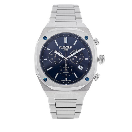 Ρολόι Roamer Stingray R7 Chrono 854837 41 45 50 Silver/Silver • Www ...