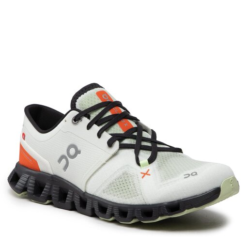 Scarpe On Cloud X 3 60.98699 Ivory/Flame | escarpe.it