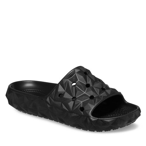 Παντόφλες Crocs Classic Geometric Slide V 209608 Black 001 | epapoutsia.gr
