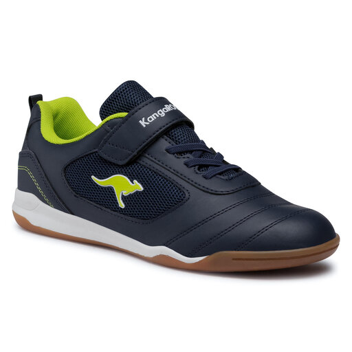 Sneakers KangaRoos Nicourt Ev 18615 000 4054 Dk Navy/Lime | epantofi.ro
