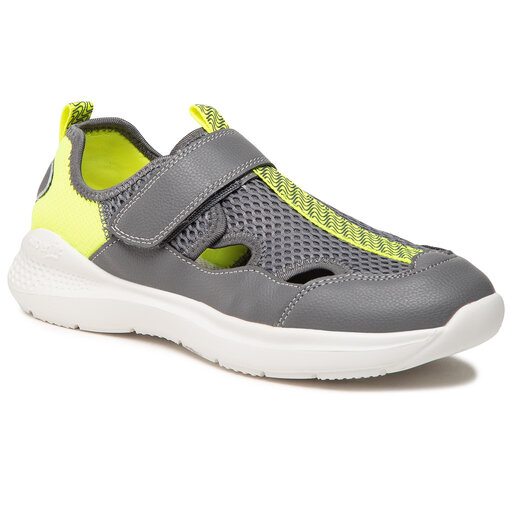 Halbschuhe Superfit 1-000311-2000 D Grau/Gelb | eschuhe.de
