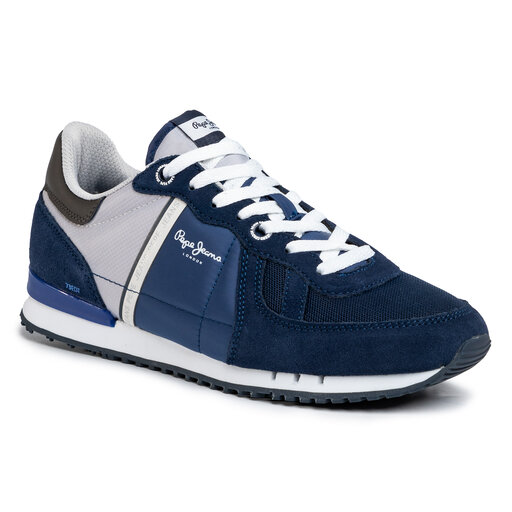 Sneakers Pepe Jeans Tinker Zero Ath PMS30612 Marine 585 | escarpe.it