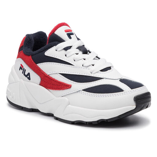 Sneakers Fila V94M Jr 1010780.01M White/Fila Navy/Fila Red | epantofi.ro