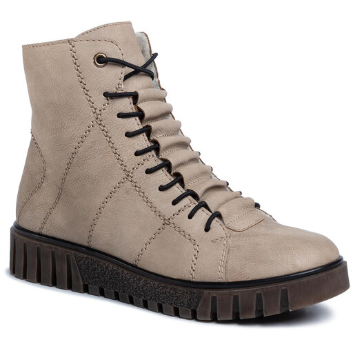 Botine Rieker Y3420-60 Beige 2 | epantofi.ro