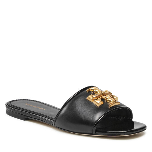 Șlapi Tory Burch Eleanor Slide 88744 Perfect Black/Perfect Black 004 ...