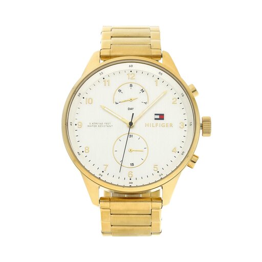 Uhr Tommy Hilfiger Chase 1791577 Goldfarben eschuhe