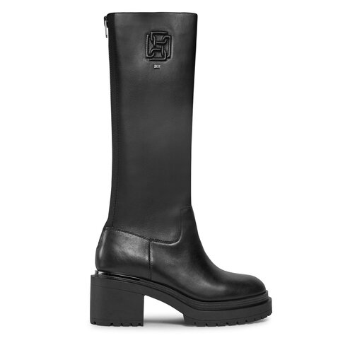 Cizme DKNY Paloma Logo K3324785 Negru | epantofi.ro