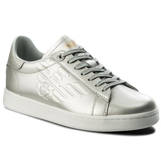 Sneakers EA7 Emporio Armani 248028 CC299 00017 Silberfarben | eschuhe.de