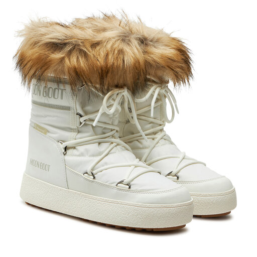 Śniegowce Moon Boot Ltrack Monaco Low Wp 80D2450060 Biały