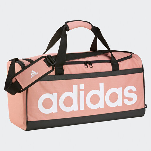 Geantă adidas Essentials Linear Duffel Bag Medium IL5764 wonder clay ...