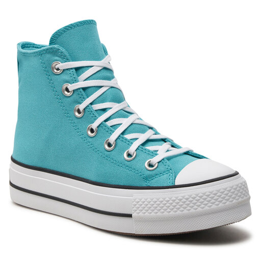 Кецове Converse Chuck Taylor All Star Lift Platform Stars A06492C Ocean ...