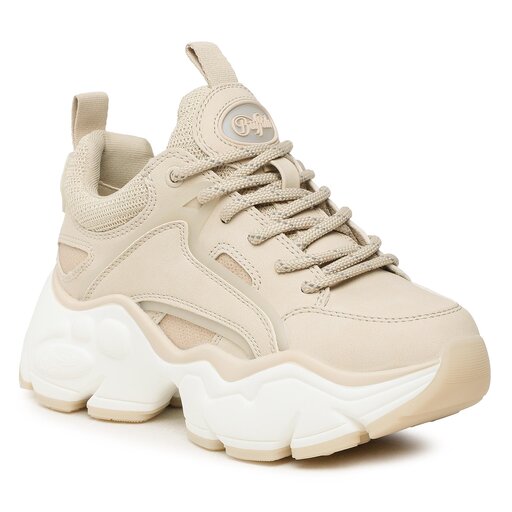 Sneakersy Buffalo Binary C Sneaker BN1630810 Cream | eobuwie.com.pl