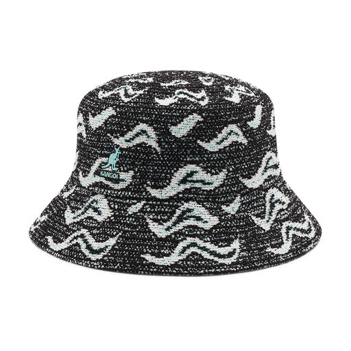 Cappello Kangol Wave Camo Bucket K3497 Nero | escarpe.it