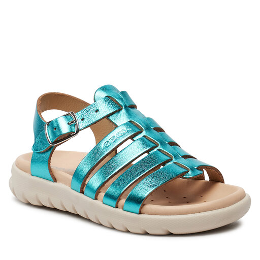Sandale Geox J Sandal Soleima Gir J35GSB 000CF C3035 M Emerald ...