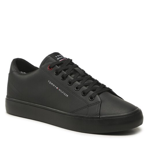 Leather tommy hilfiger shoes store