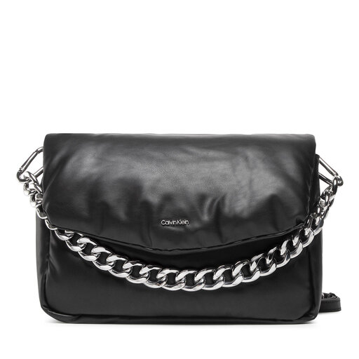 Τσάντα Calvin Klein Puffed Shoulder Bag K60K609854 Ck Black BAX ...