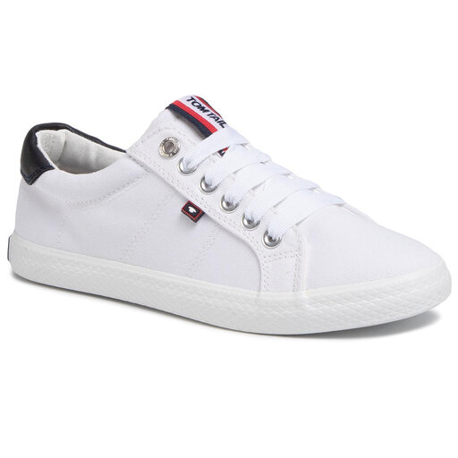 Sneakers aus Stoff Tom Tailor 8091001 White | eschuhe.de