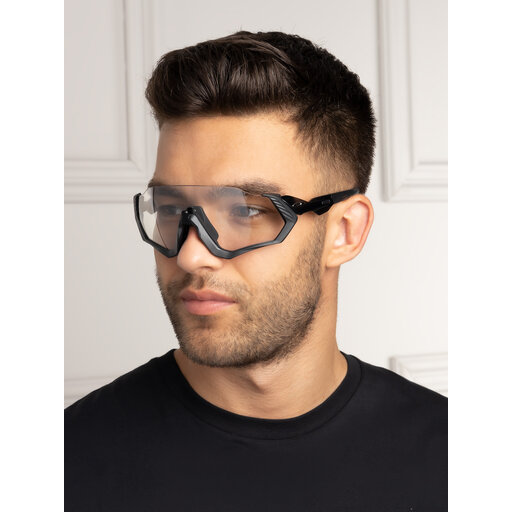 Sonnenbrillen Oakley Flight Jacket OO9401 0737 Grau eschuhe