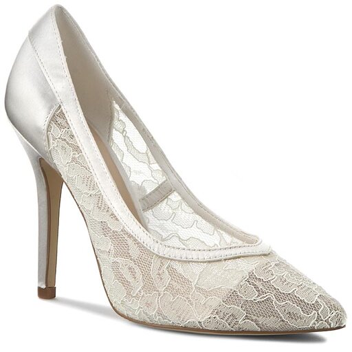 Pantofi cu toc subțire Menbur 06600 Marfil/Ivory 0004 | epantofi.ro