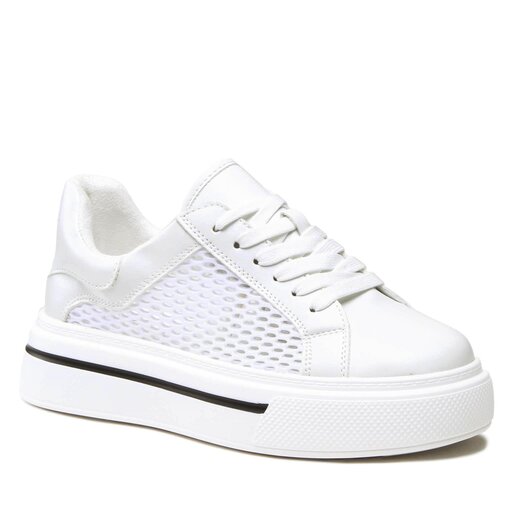 Trampki Keddo 837186/03-01E White | eobuwie.com.pl