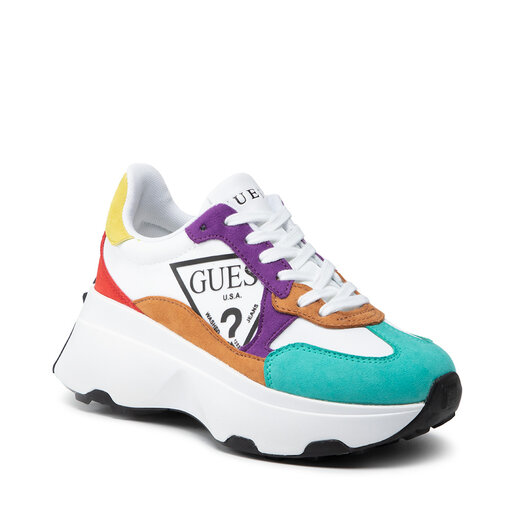 Sneakers Guess Calebb FL7CBB FAB12 Bunt | eschuhe.de