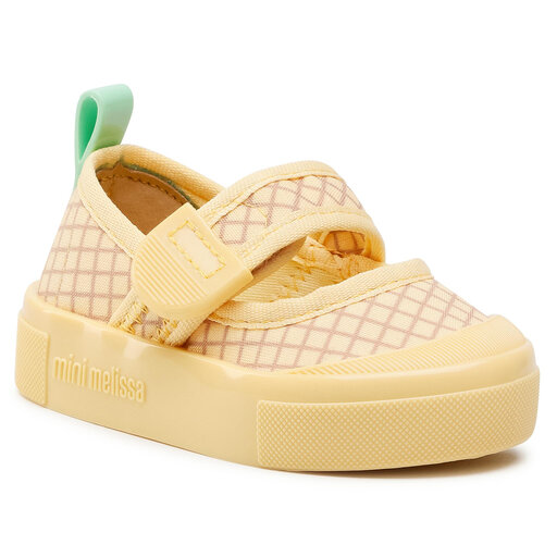 Półbuty Melissa Mini Melissa Basic Fruitland B 33237 Żółty | eobuwie.com.pl