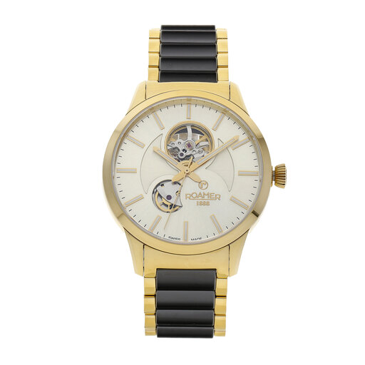 Zegarek Roamer C-Line Automatic 672661 48 35 60 Złoty | eobuwie.com.pl