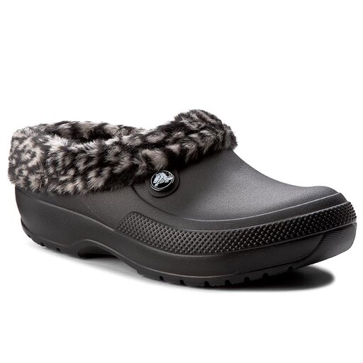 Pantofole Crocs Classic Blitzen III Animal 204566 Nero | escarpe.it