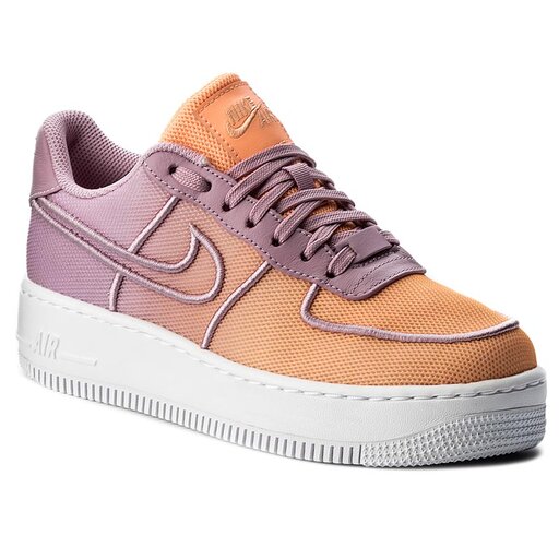 Schuhe Nike W Af1 Low Upstep Br 833123 500 Orchid/White/Sunset Glow ...